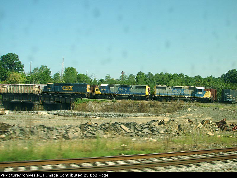 CSX 2668, 2676, & 6361